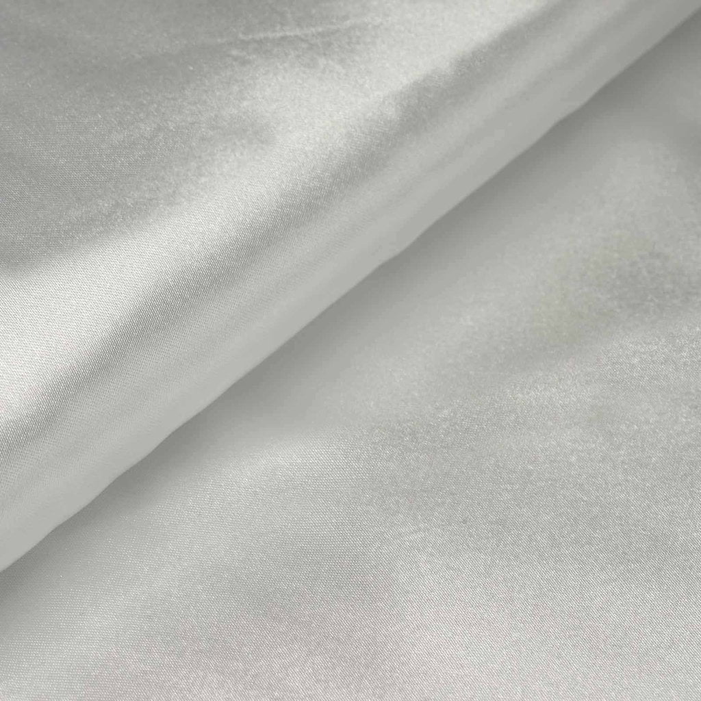 BalsaCircle 54" x 10 yards Satin Fabric Bolt Put-up White - Walmart.com