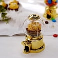 Balsa Circle 6 Gold Clear 3.5" Mini Candy Dispenser Favor Holders ...
