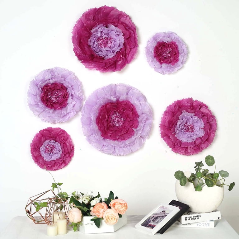 Carnation Tissue Paper Flowers