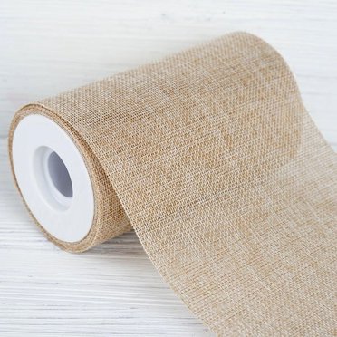 Efavormart 5" x 10 yards Natural Brown Burlap Fabric Bolt Wedding Party ...