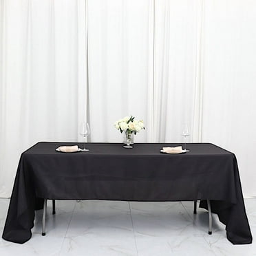 Black Stretch Fabric Table Cover, 4' - Walmart.com