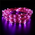 BalsaCircle 7.5 feet Fuchsia 20 LED Fairy Lights Garland Wedding Party ...