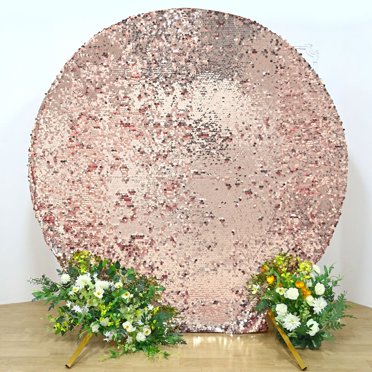 BalsaCircle 10 Panels Silver 12x12" Square Payette Sequin Wall Backdrop ...