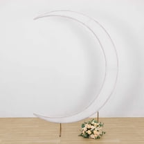 BalsaCircle 7 ft Brown Fitted Matte Spandex Round Top Wedding Arch ...