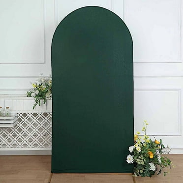 BalsaCircle 8 feet Brown Natural Wood Round Backdrop Stand Wedding Arch ...