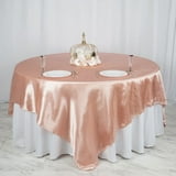BalsaCircle 90" x 90" Mauve Square Satin Table Overlays Wedding Party ...