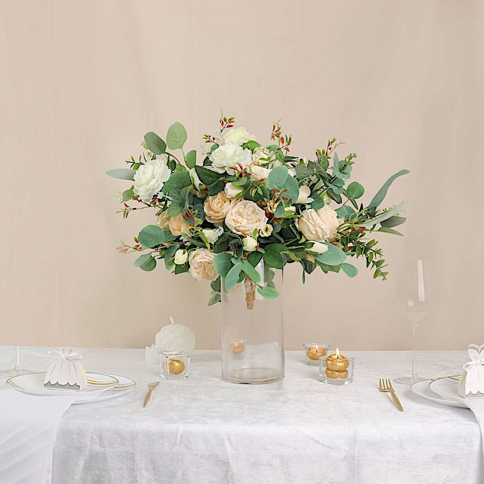 Balsa Circle Clear 12 Pieces 10" Glass Cylinder Vases Party ...