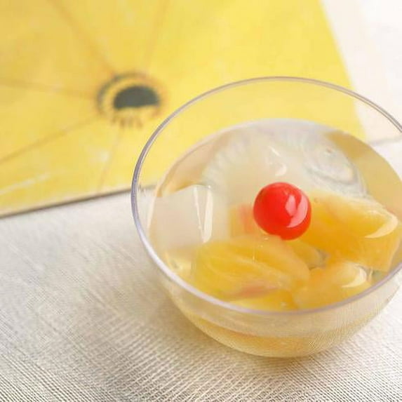 Balsa Circle Clear 12 Pieces 4 oz Plastic Round Disposable Mini Bowls ...