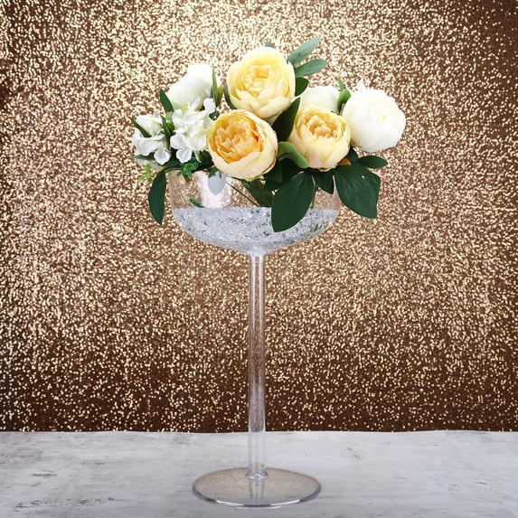 BalsaCircle Clear 4 Pieces 18" Plastic Vases Cups Disposable Party ...