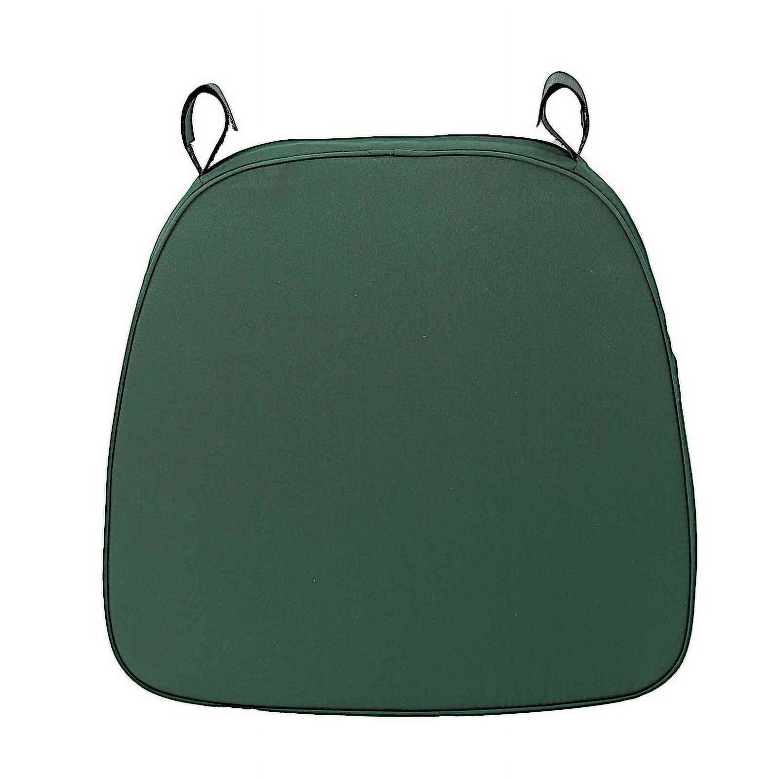 BalsaCircle Indoor Hunter Green Chiavari Chair Seat Cushions for Events ...
