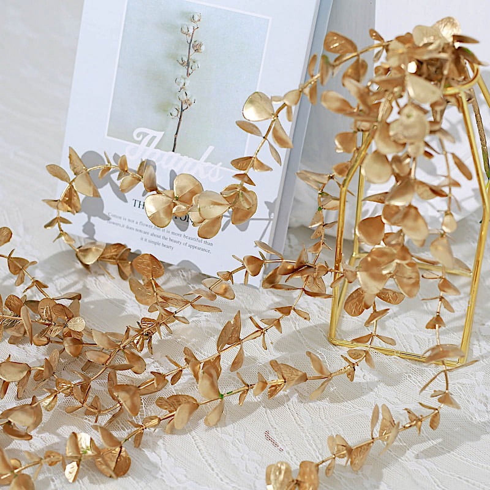 Metal Leaf Garland