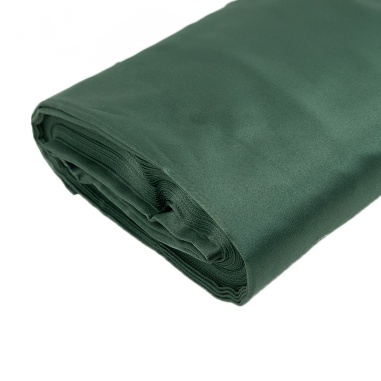 Balsa Circle Hunter Green 54" x 10 yards Lamour Satin Fabric Bolt Put ...