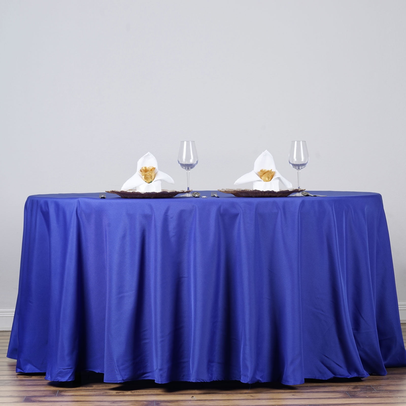 BalsaCircle Patriotic Veterans Day 10 Pieces 132" Royal Blue Round ...