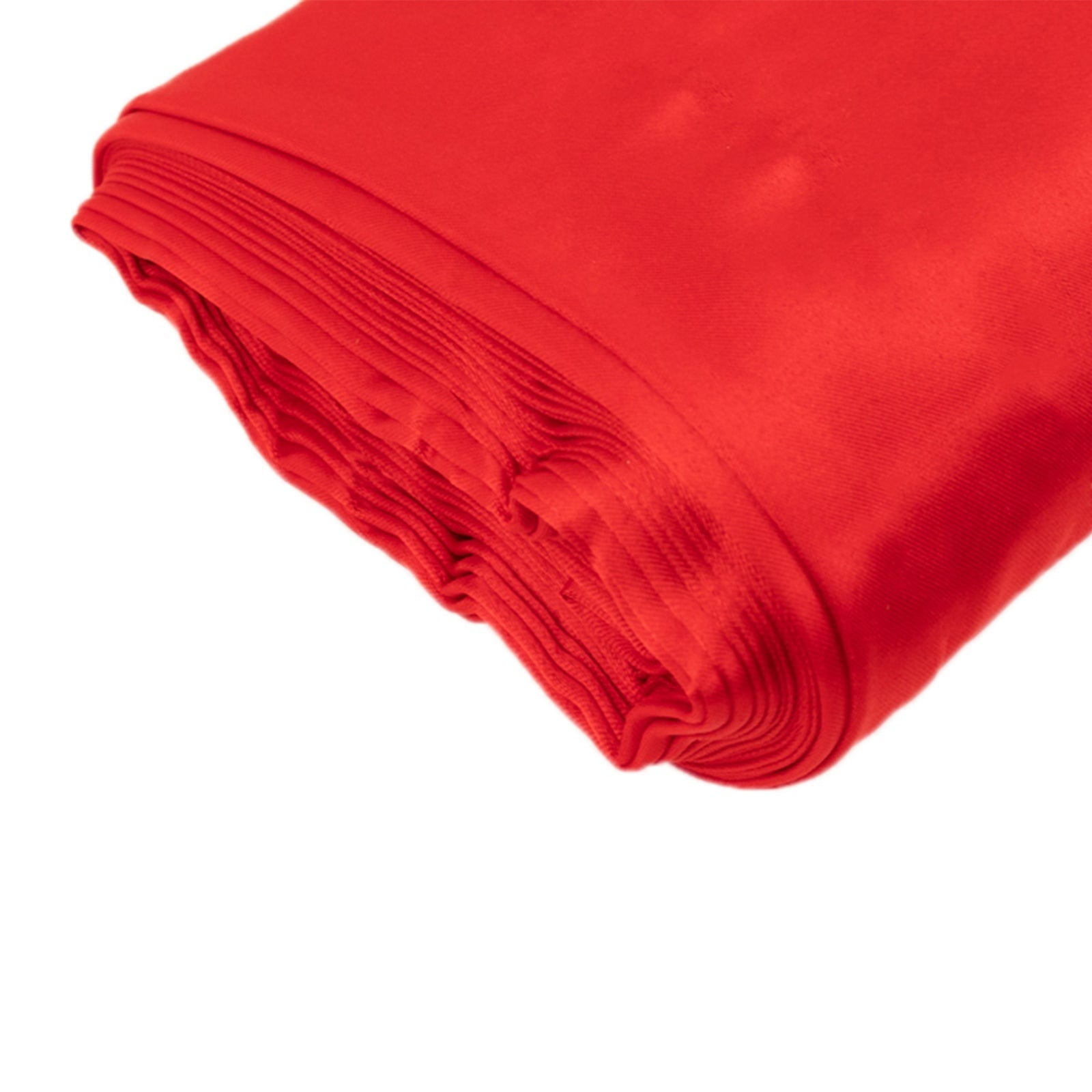 BalsaCircle Red 54" x 10 yards Lamour Satin Fabric Bolt Put-up Sewing ...