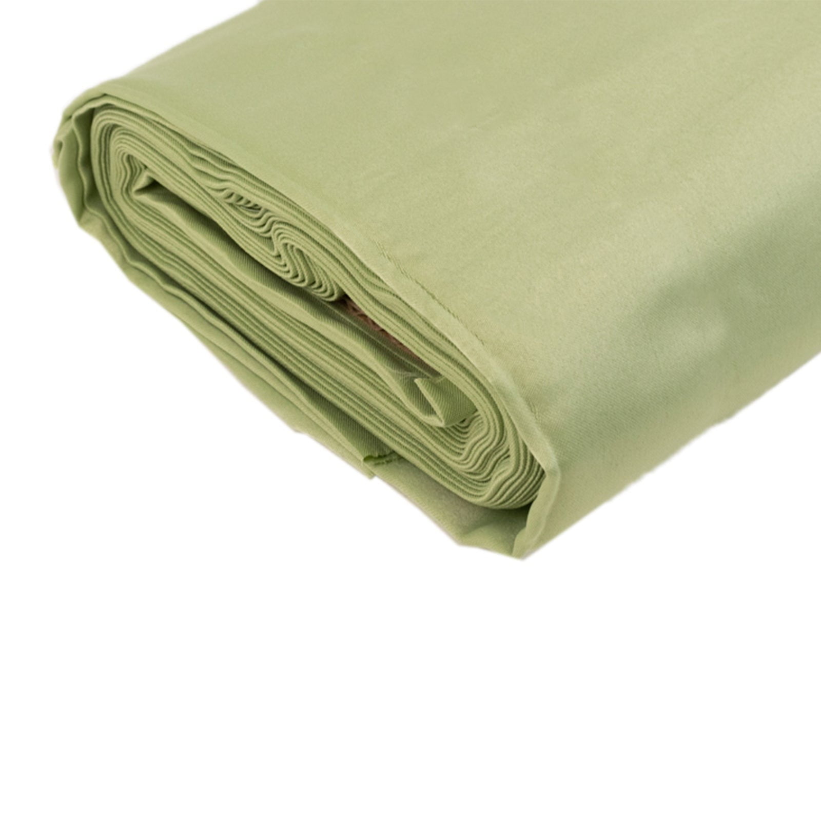 BalsaCircle Sage Green 54" x 10 yards Lamour Satin Fabric Bolt Put-up ...