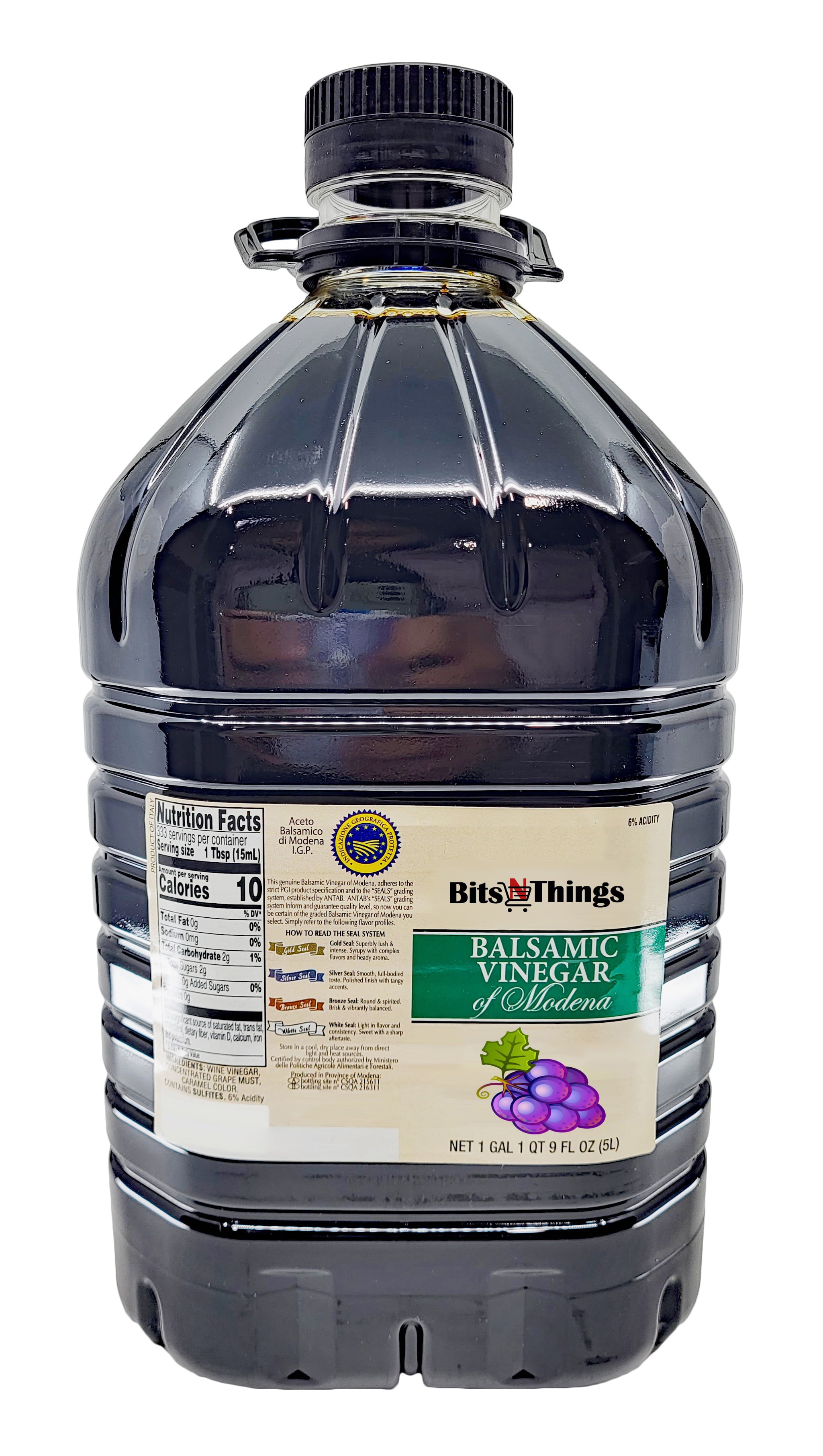 Balsamic Vinegar of Modena - 169 Oz. (5L) Resealable Bottle - Walmart.com