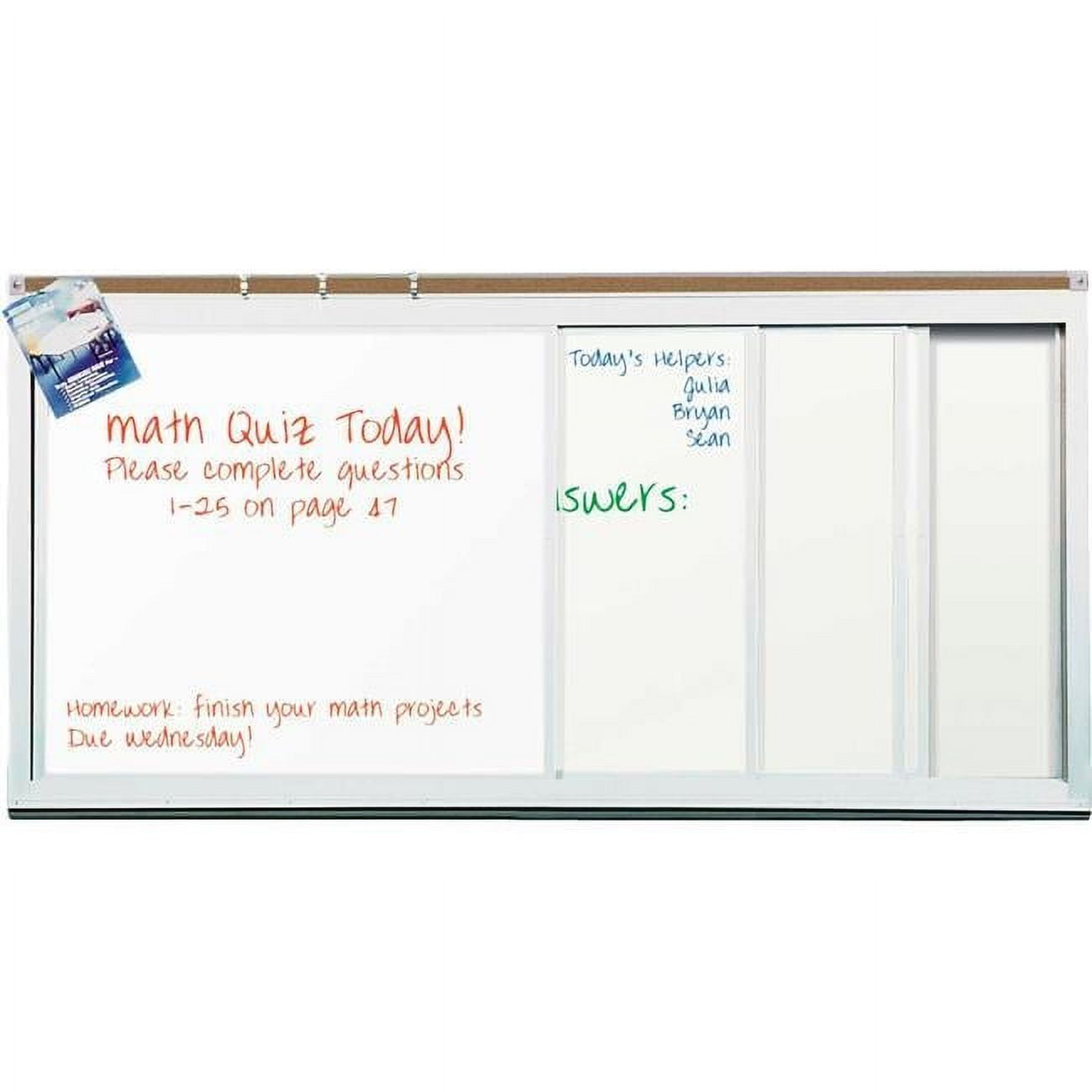 Balt B1799342 Horizontal Sliding Board with 2 Track & 2 Panel - 4 x 8 ...