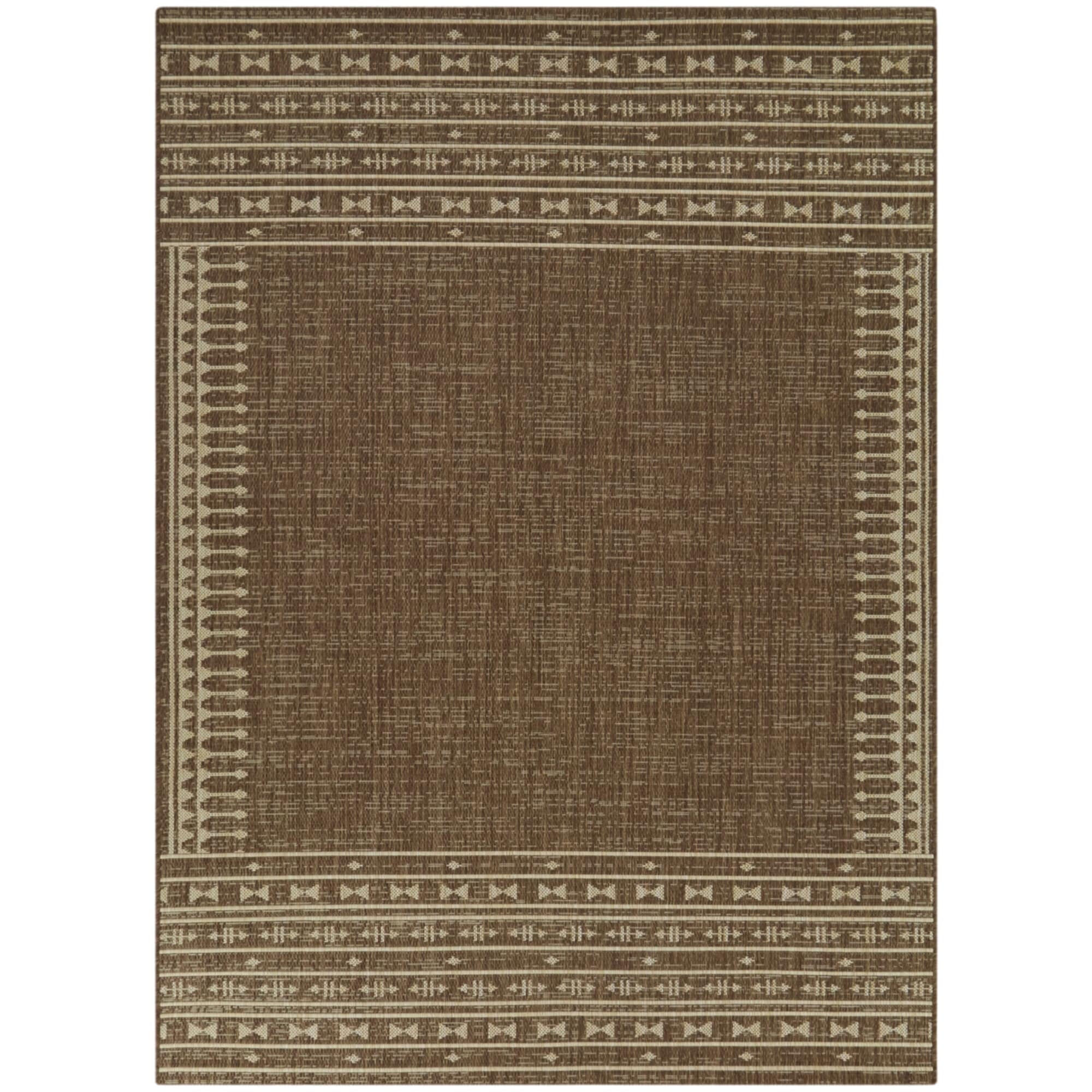 Balta Brancusi Vintage Moroccan Area Rug 5'3" x 7' - Brown - Walmart.com