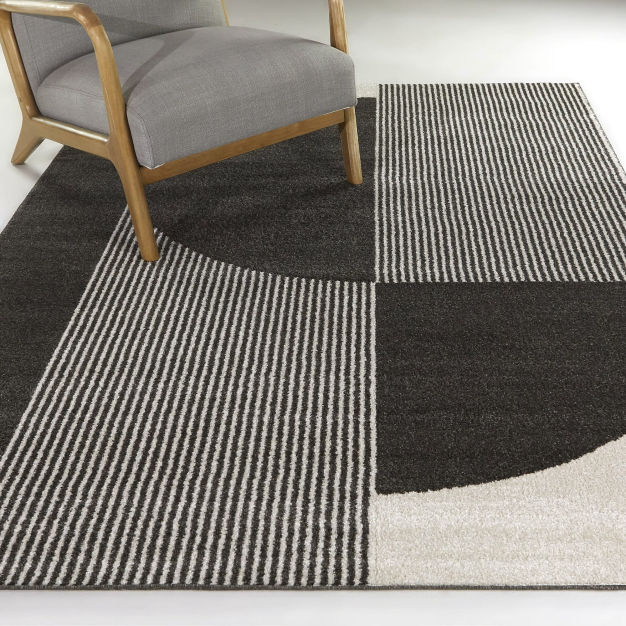 Balta Cecilia Modern Geometric Area Rug 5'3
