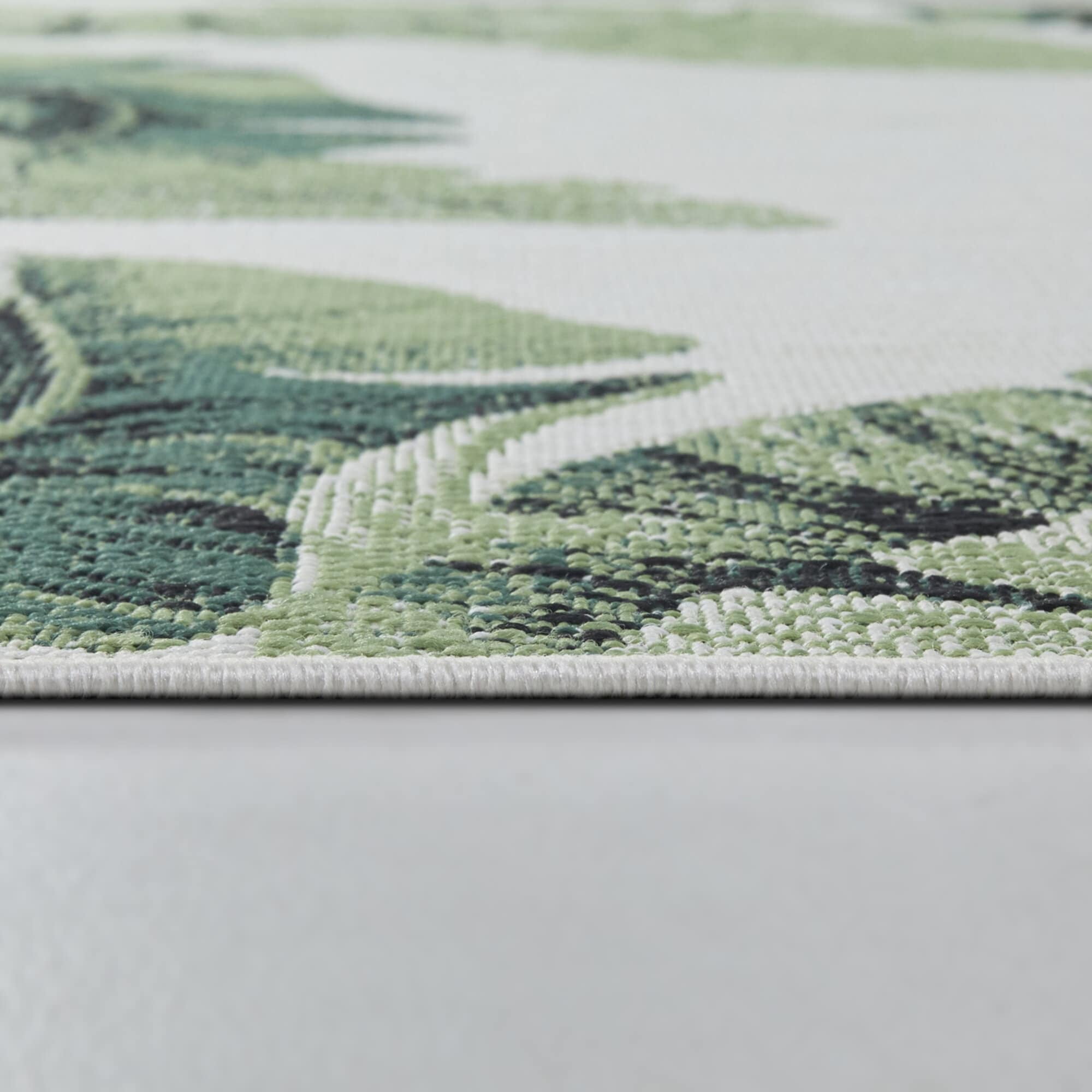 Balta Espada Tropical Leaves Indoor/Outdoor Area Rug 7'10" x 10 ...