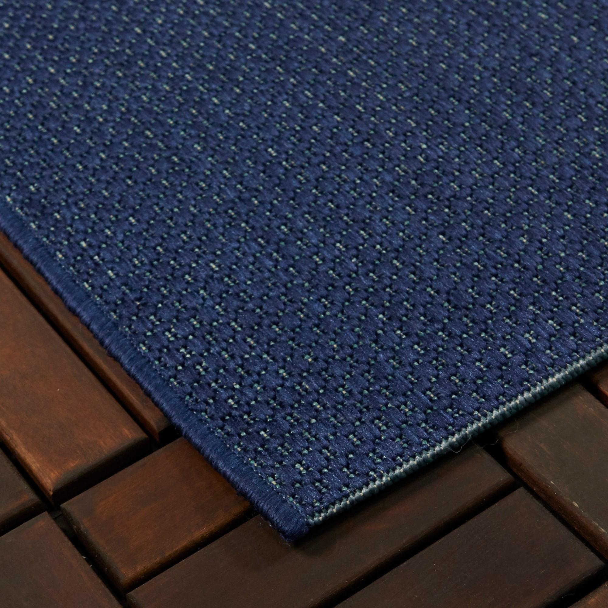 Balta Read Modern Geometric Color Block Indoor/ Outdoor Area Rug Blue 5 ...