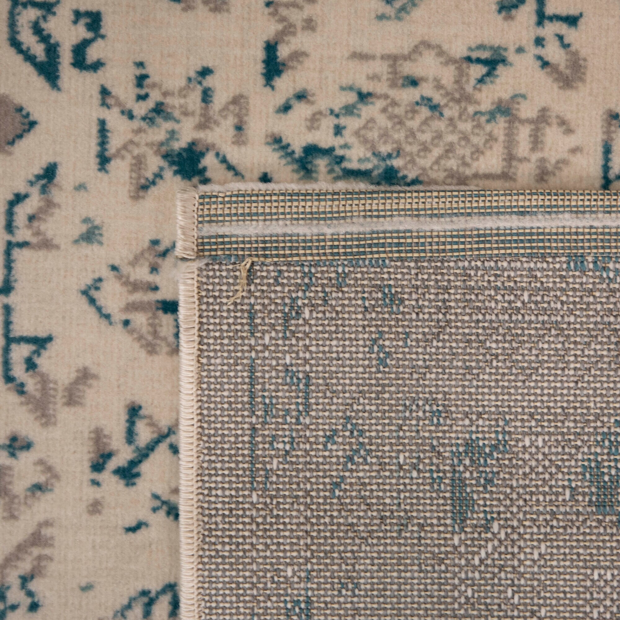 Balta US, Inc Shahira Vintage Border Indoor/Outdoor Area Rug Teal 2' x ...