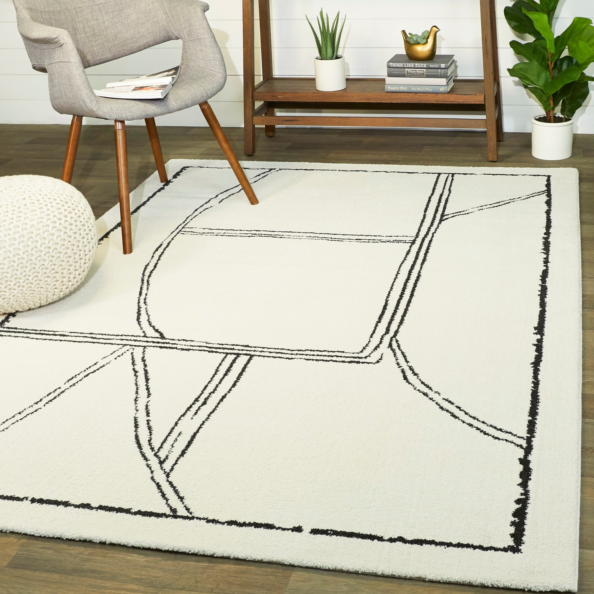 Balta Webster Abstract Modern Area Rug 7'10" x 10' 8' x 10' - Walmart.com