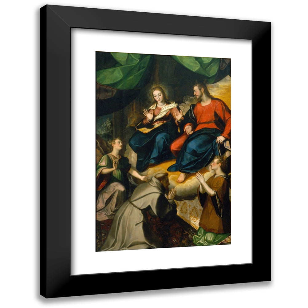 Baltasar de Echave Orio 11x14 Black Modern Framed Museum Art Print ...
