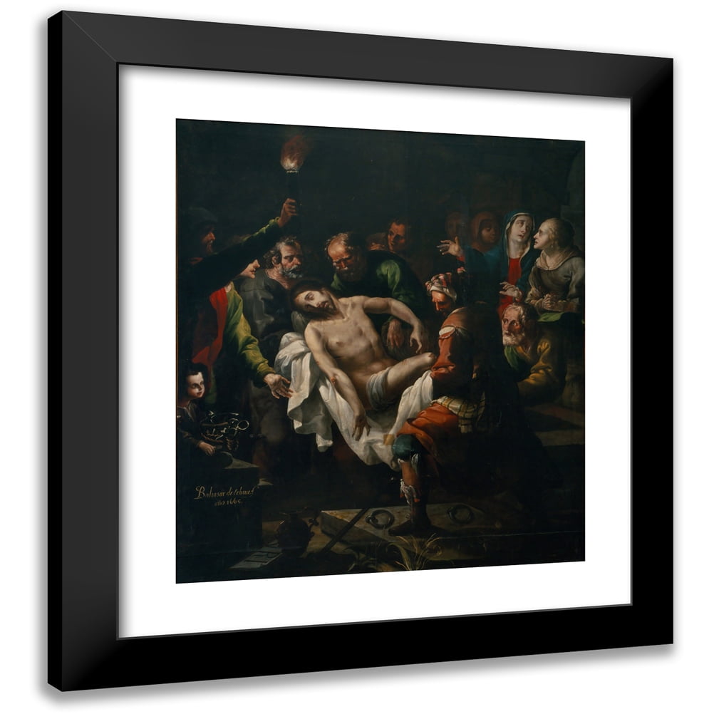Baltasar de Echave y Rioja 12x14 Black Modern Framed Museum Art Print ...