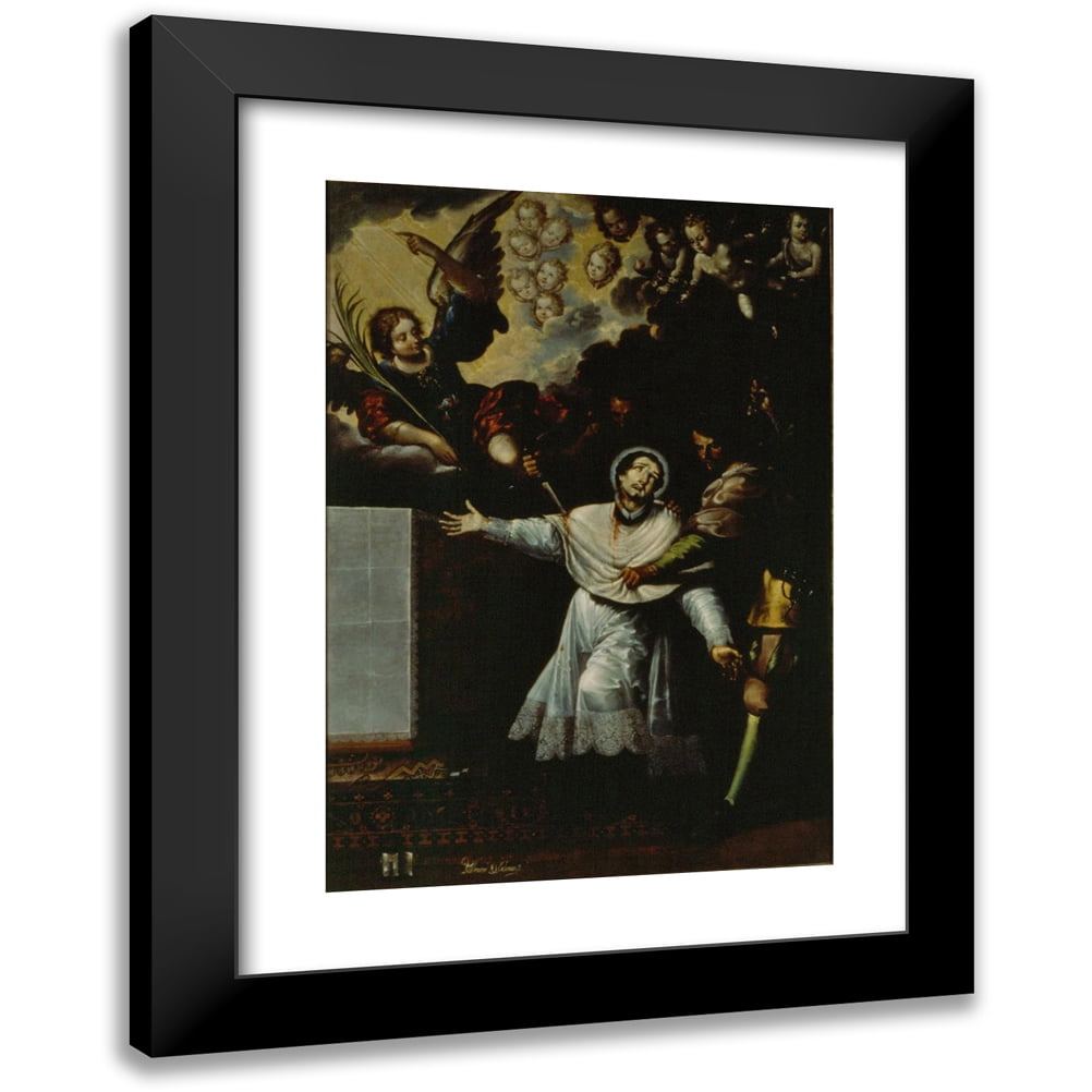 Baltasar de Echave y Rioja 18x24 Black Modern Framed Museum Art Print ...