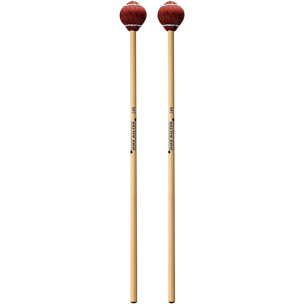 Balter Mallets Pro Vibe Series Rattan Handle Keyboard Mallets 24 Red ...