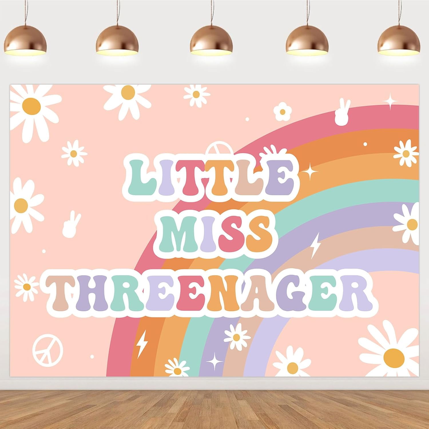 Balterever Little Miss Threenager Backdrop 5 * 7ft Little Miss ...