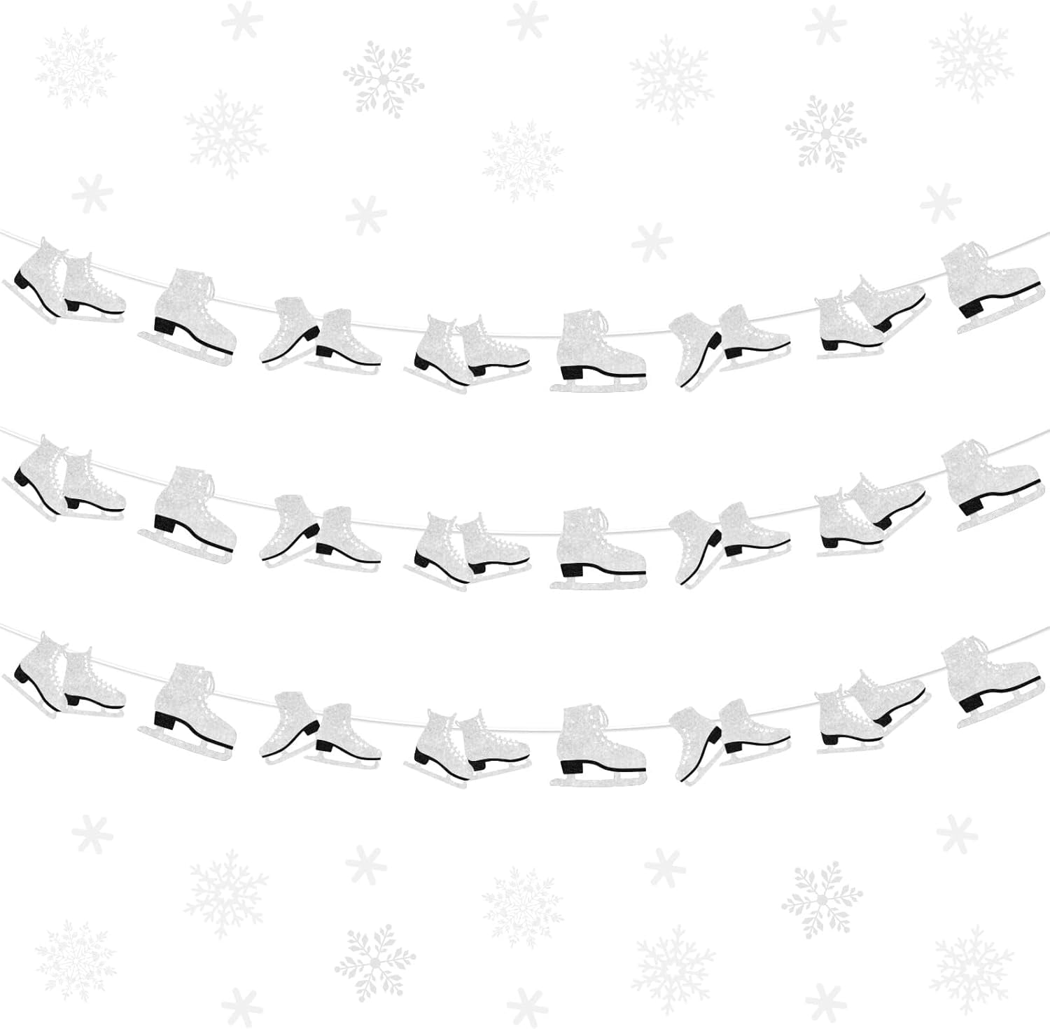 Balterever Winter Ice Skating Party Decorations 3pcs Ice Skating Party ...