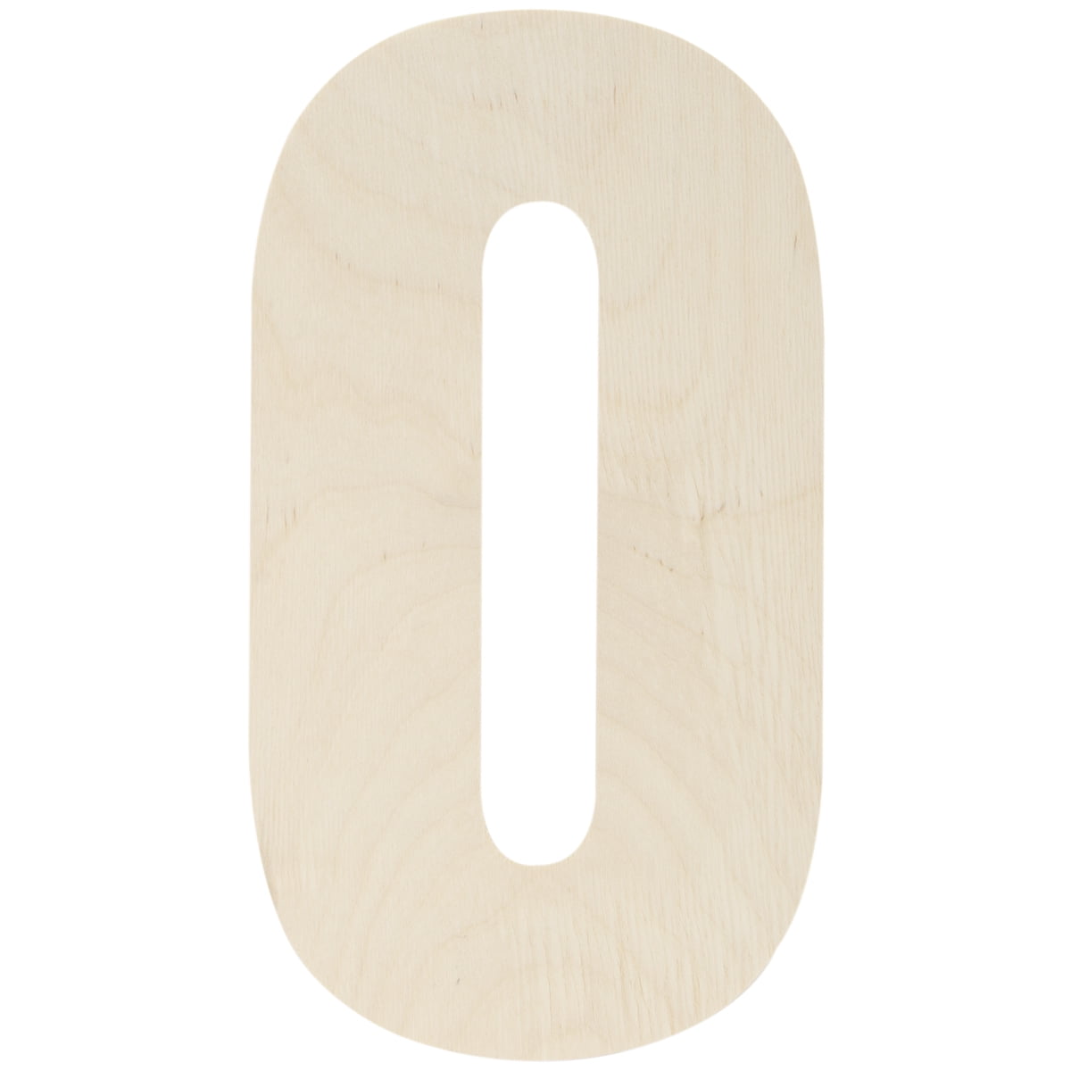 Baltic Birch Collegiate Font Letters & Numbers 13"-0 - Walmart.com