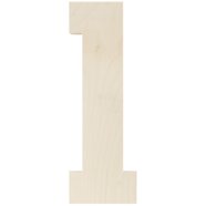 Baltic Birch Collegiate Font Letters & Numbers, 13.5" - Walmart.com
