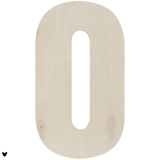 Baltic Birch Collegiate Font Letters & Numbers, 13.5" - Walmart ...