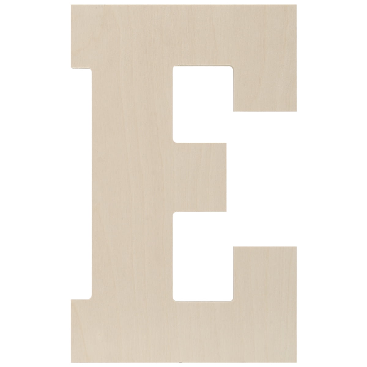 Baltic Birch Collegiate Font Letters & Numbers, 13.5" - Walmart.com