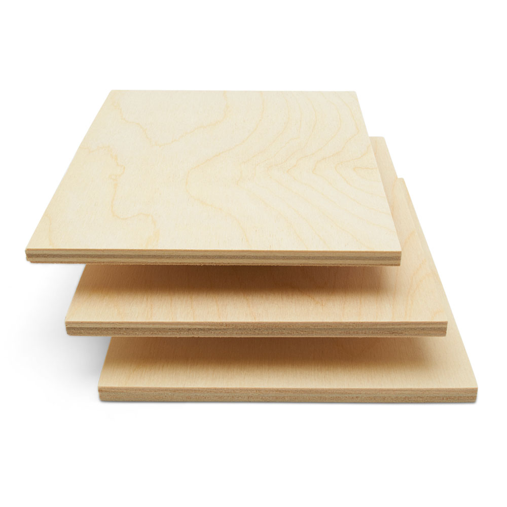 Baltic Birch Plywood, 5 x 7 x 1/4 Inch - 6 mm Craft Wood, Pack of 250 B ...