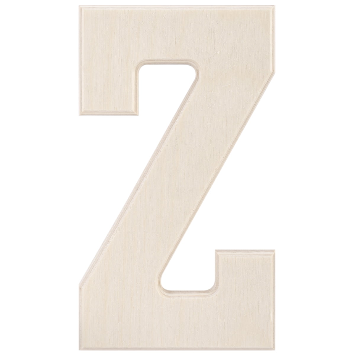 Baltic Birch University Font Letters & Numbers 5.25""-Z - Walmart.com