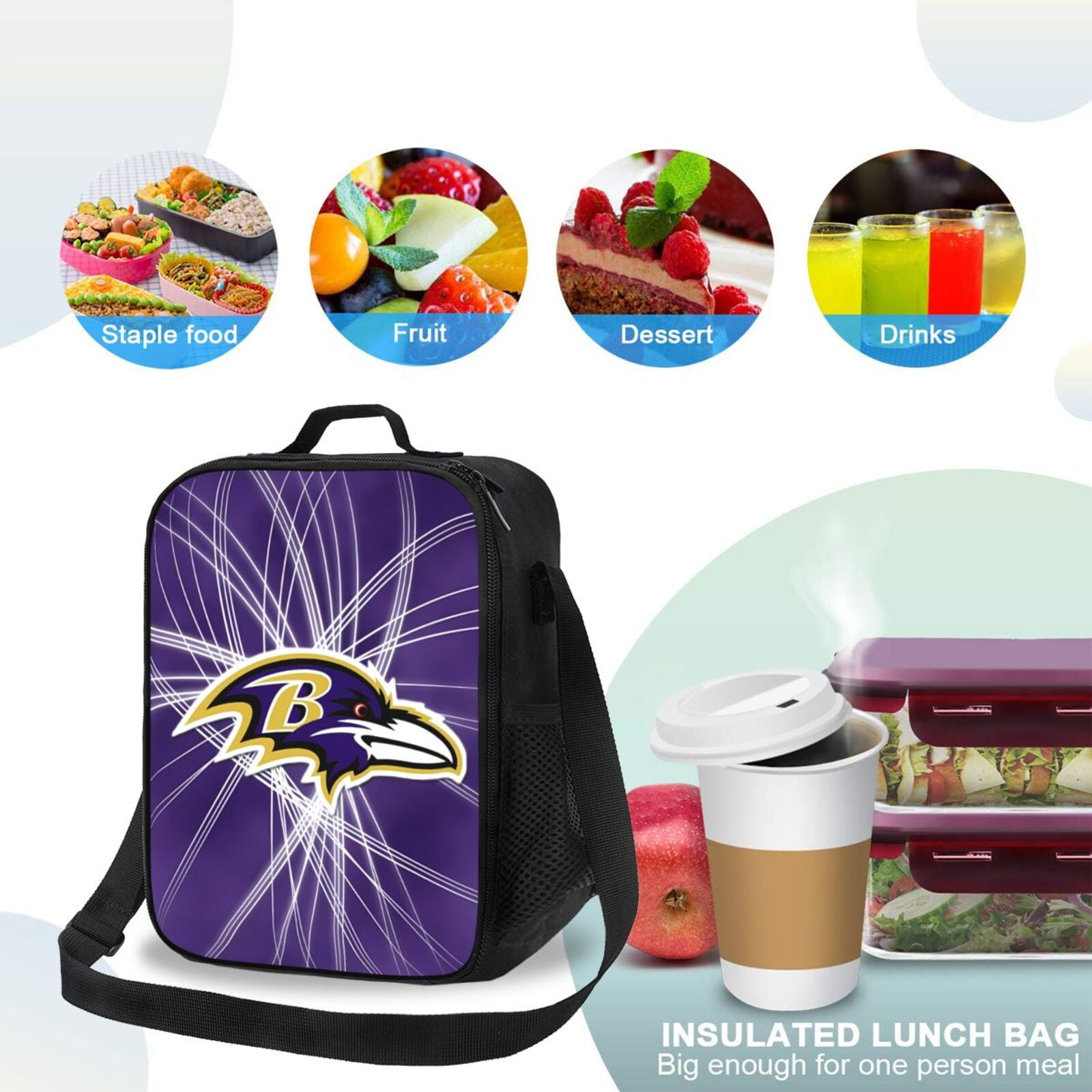Baltimore 2026 Custom Lunch Box, Multifunctional Cooler Insulated Lunch ...