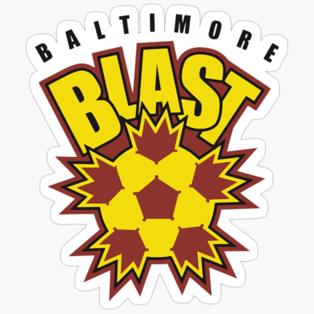 Baltimore Blast Logo Sticker Phone Decal Water Bottle Stickers Car ...