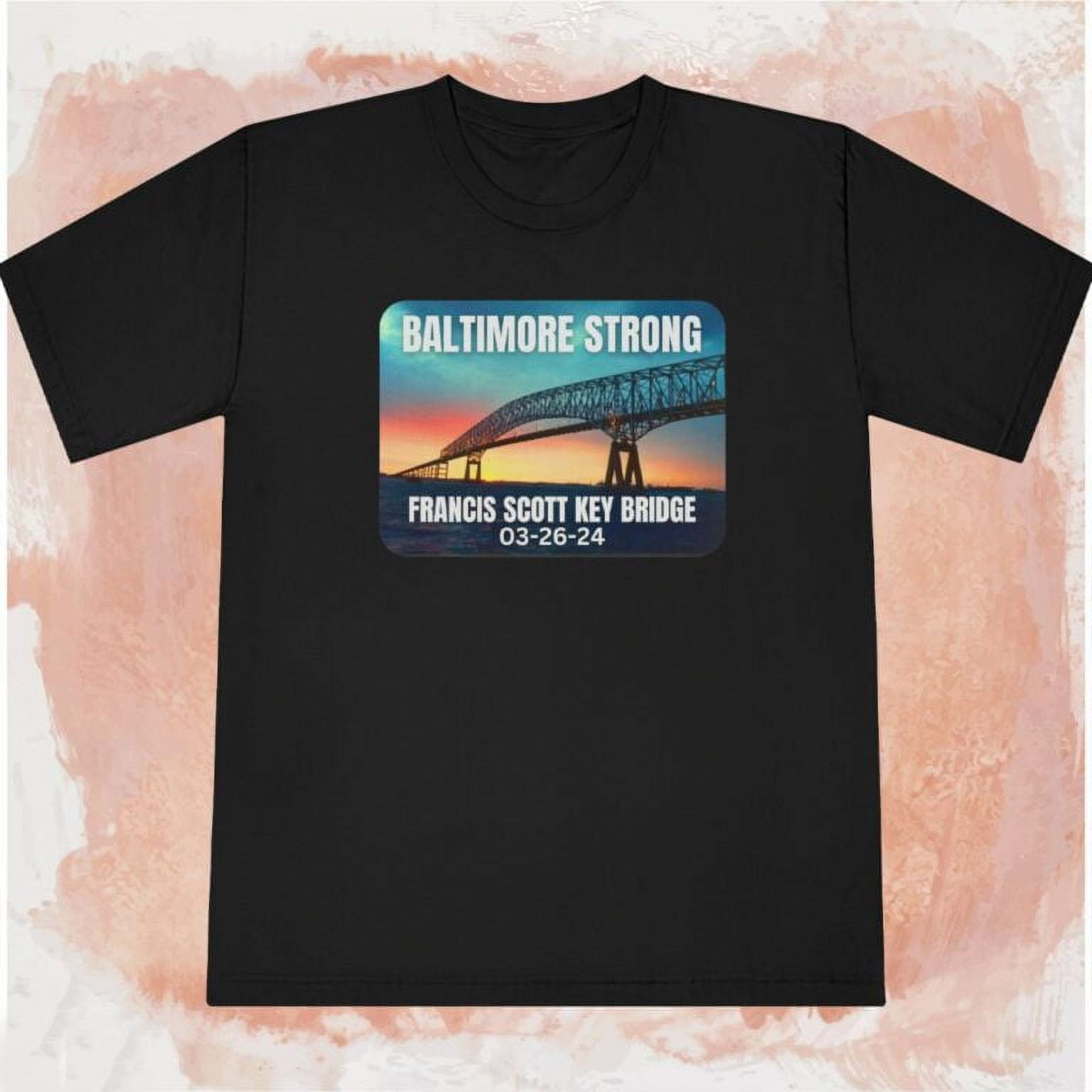 Baltimore Bridge Collapse Shirt Francis Scott Key Bridge Shirt ...