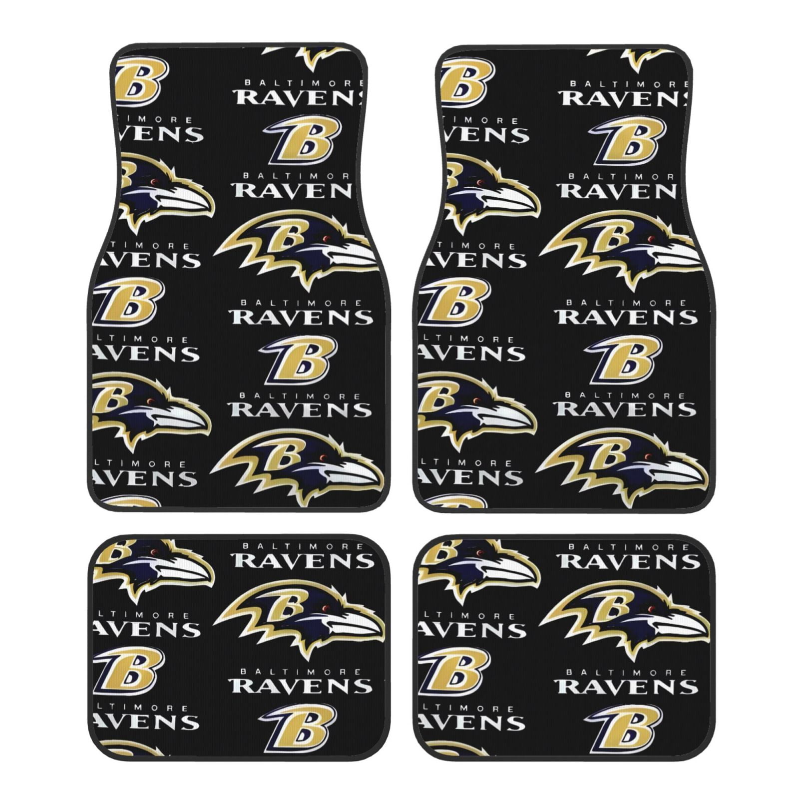 Baltimore Car Foot Mat Set 4 Pieces,Car Mat Interior Accessoriess ...