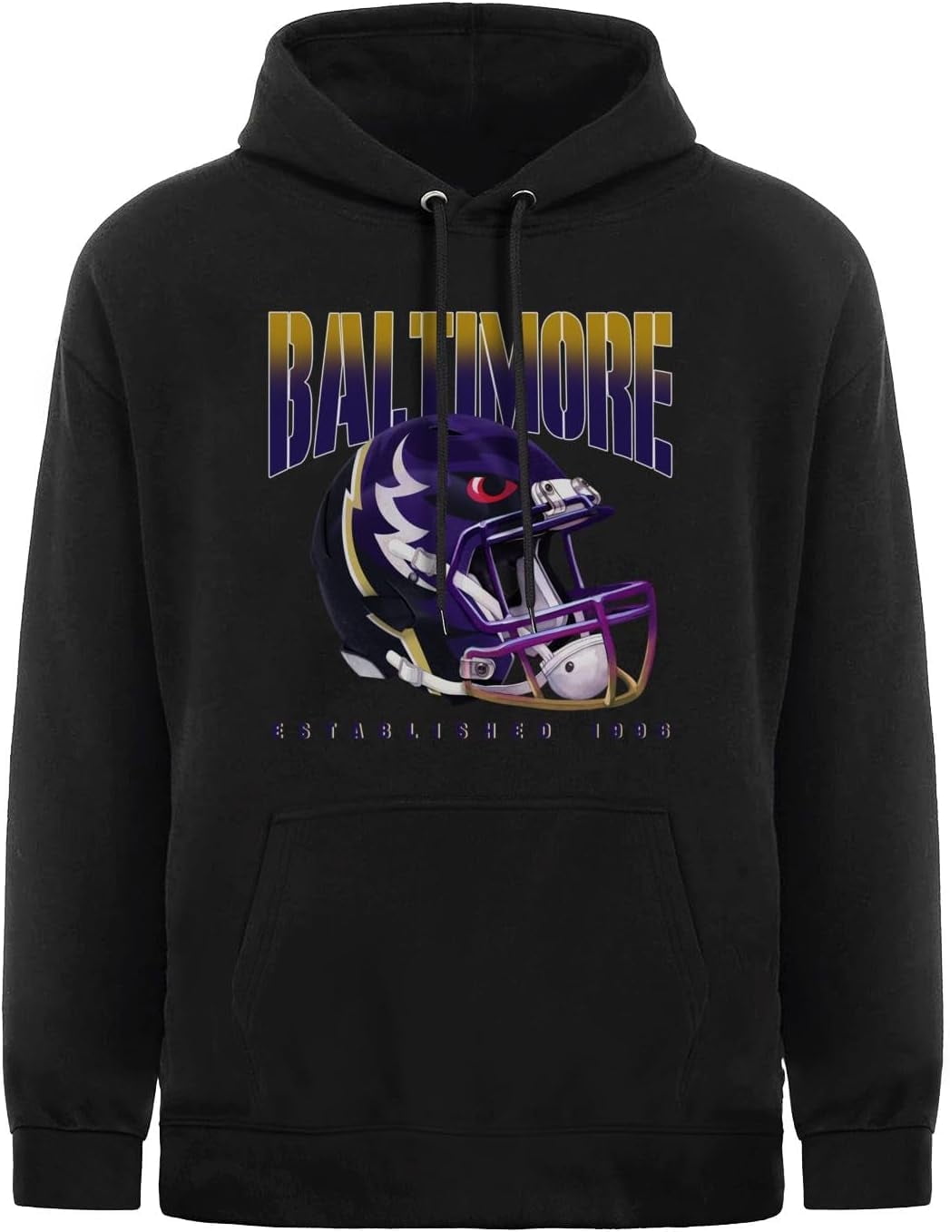 Baltimore Ravens City Football Team Fan Unisex Adult Sports Fan ...