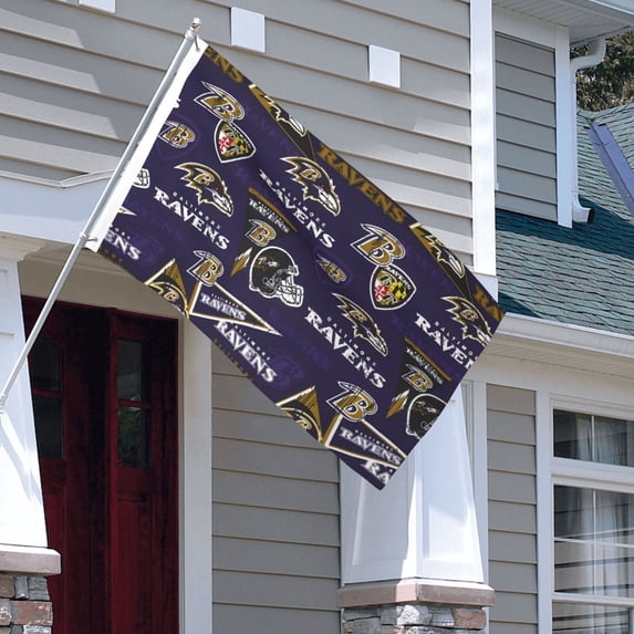 Baltimore City Football team flag double-sided 3x5ft flags patio ...