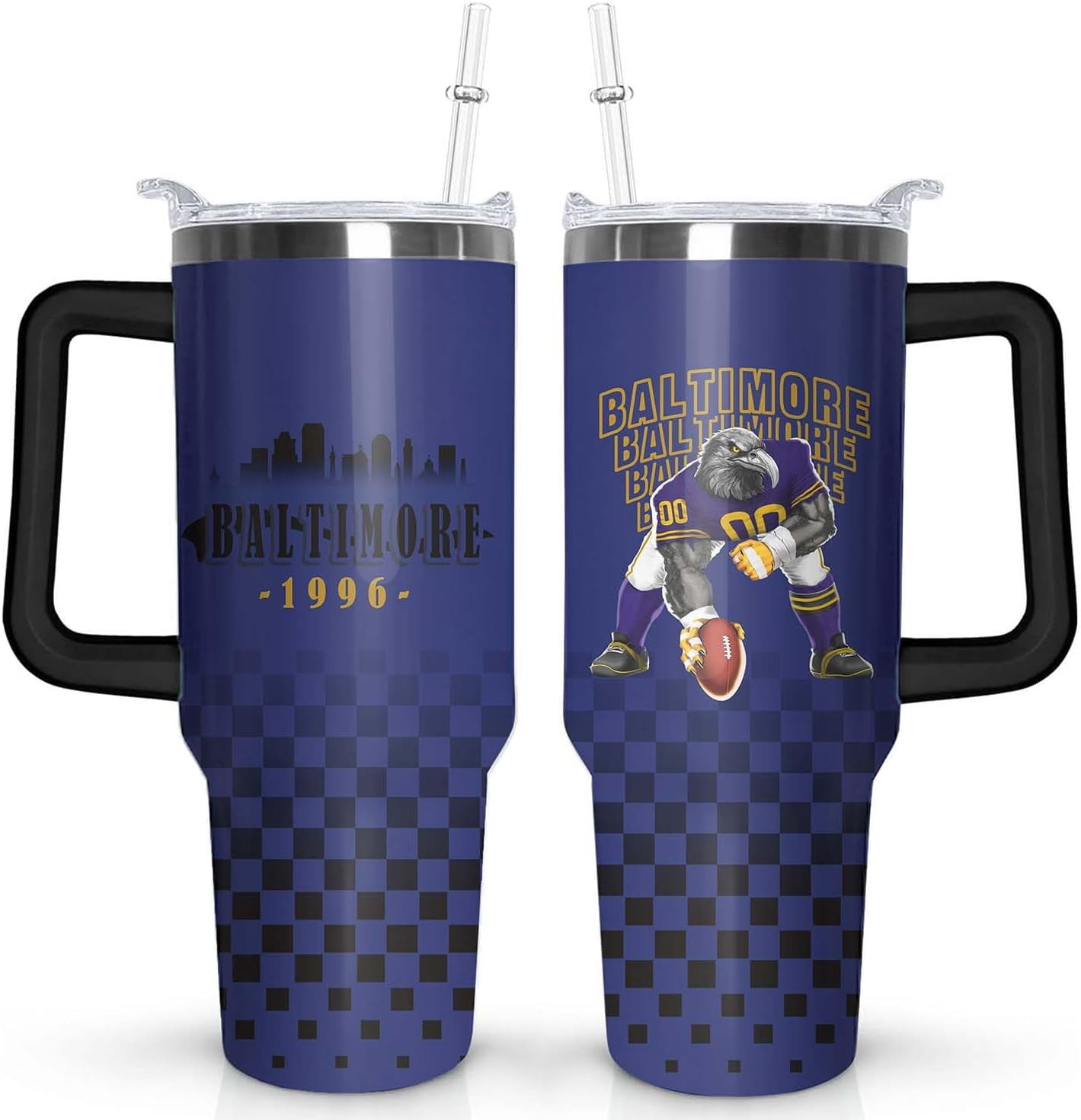 Baltimore Classic Football Tumbler Cup, Football Gifts for Football ...