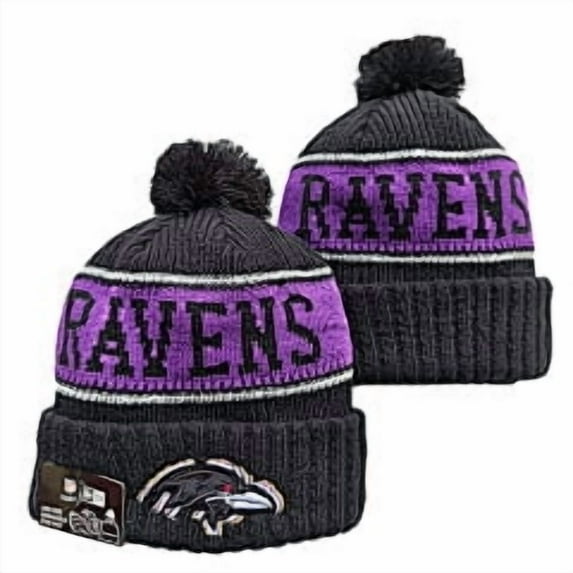 Baltimore Fleece Wool Lined Knit Beanie Hat For Men and Women Winter ...