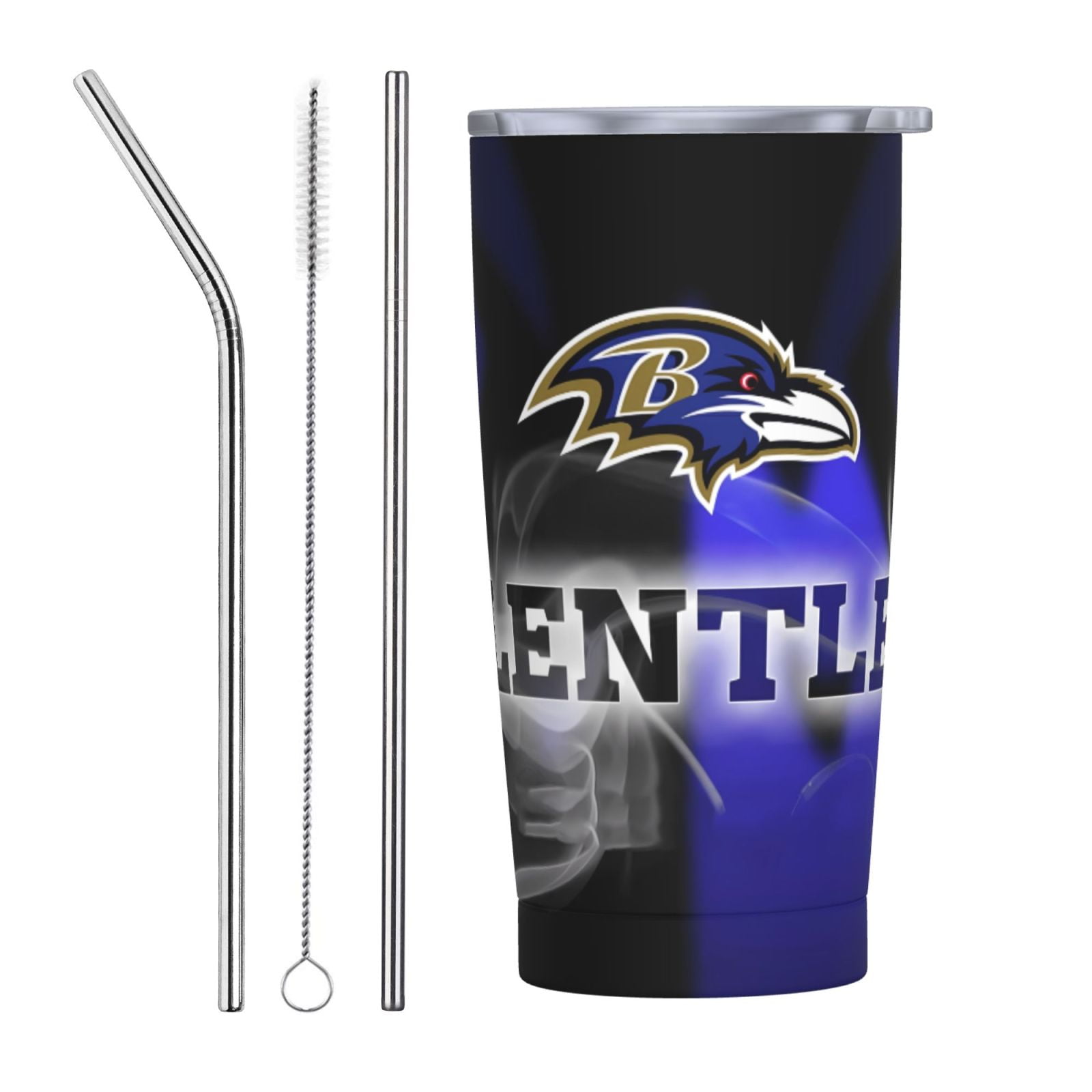 Baltimore Football Team 20 oz Stainless Steel Thermos with Lid and ...