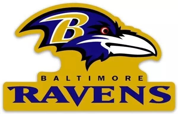 Baltimore Football Team Logo Sticker Baseball Sticker, Football Sticker ...