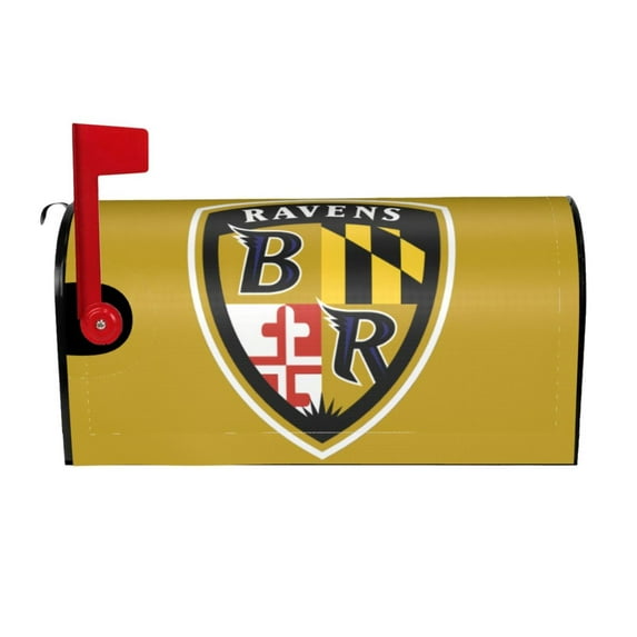 Baltimore Football Team Welcome Magnetic Mailbox Cover, Easy to Install ...